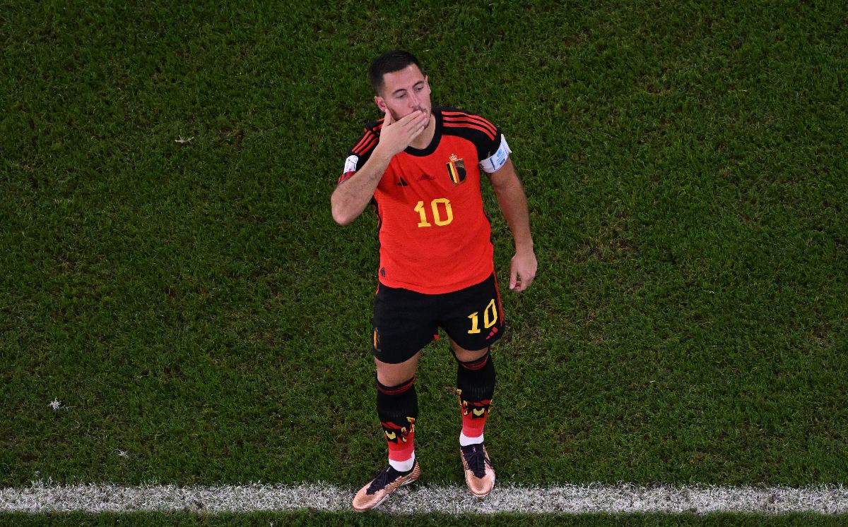 Eden Hazard anuncia su retiro de la Selección de Bélgica