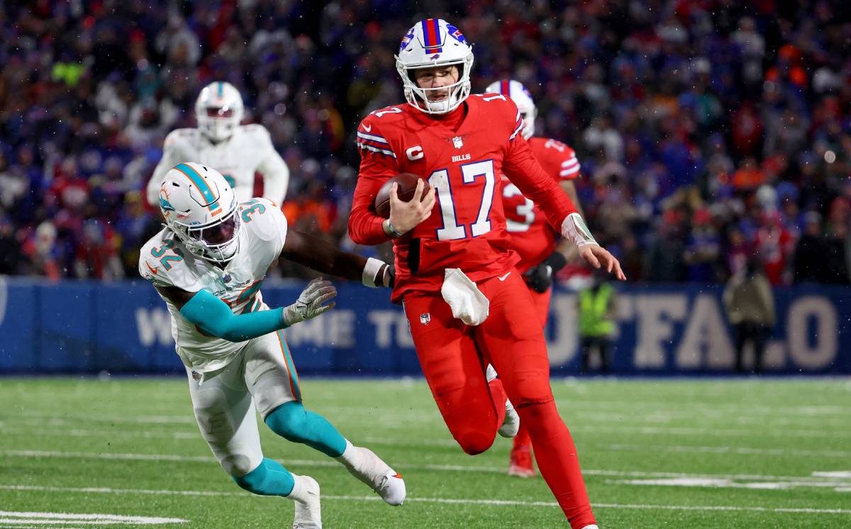 Un espectacular Josh Allen le da la victoria a Bills sobre Dolphins