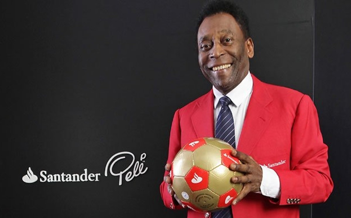 La historia de Pelé como embajador de Santander