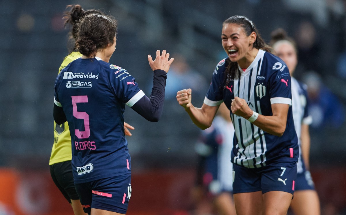 Rayadas logran la tercera mayor goleada en la Liga MX Femenil