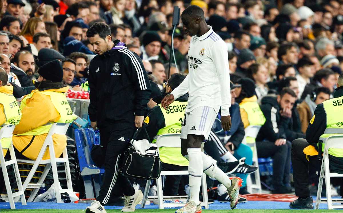 Real Madrid pierde a Mendy por dos meses