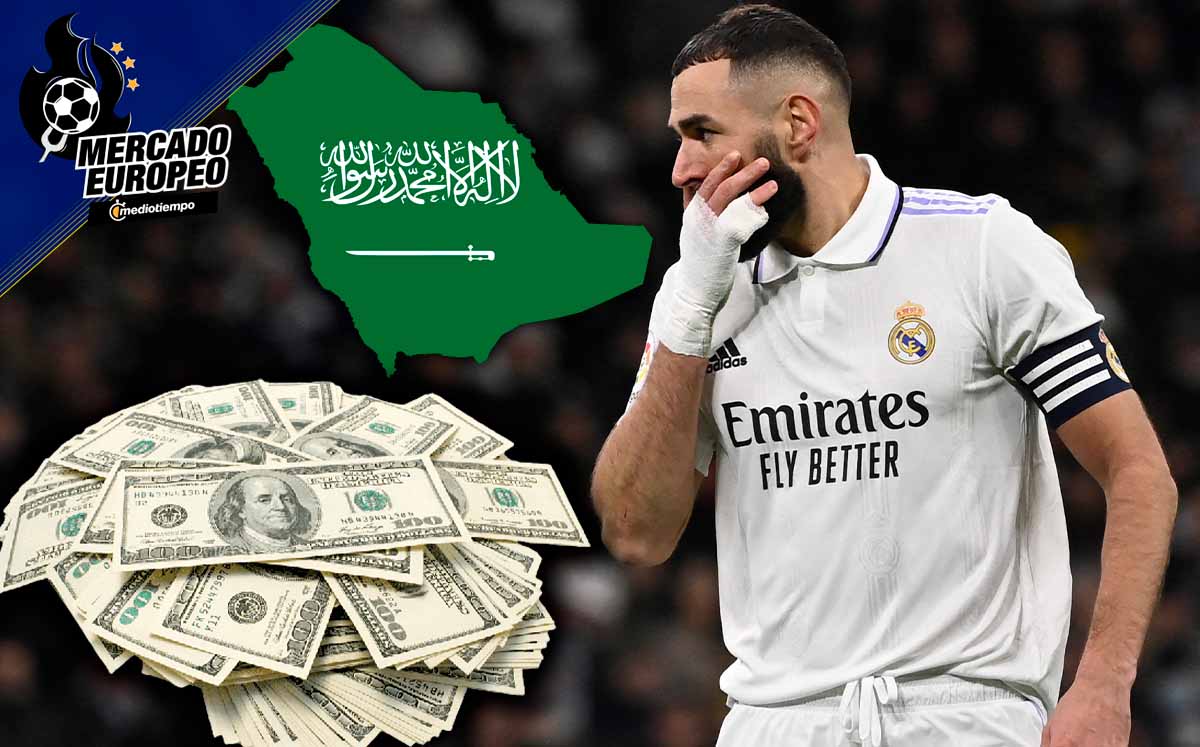 Arabia ofrece 30 millones anuales a Benzema, informan en España | Mediotiempo