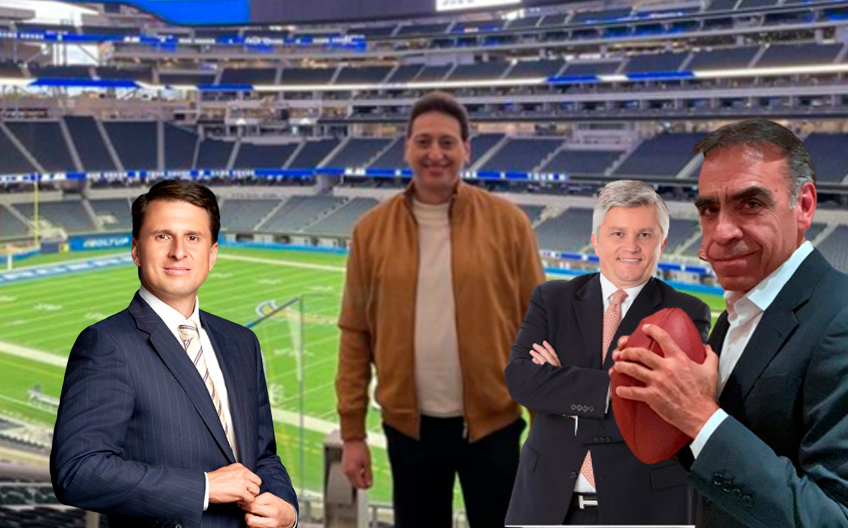 Burak, Coello, Garay y Sutcliffe, analizando juntos el Super Bowl LVII