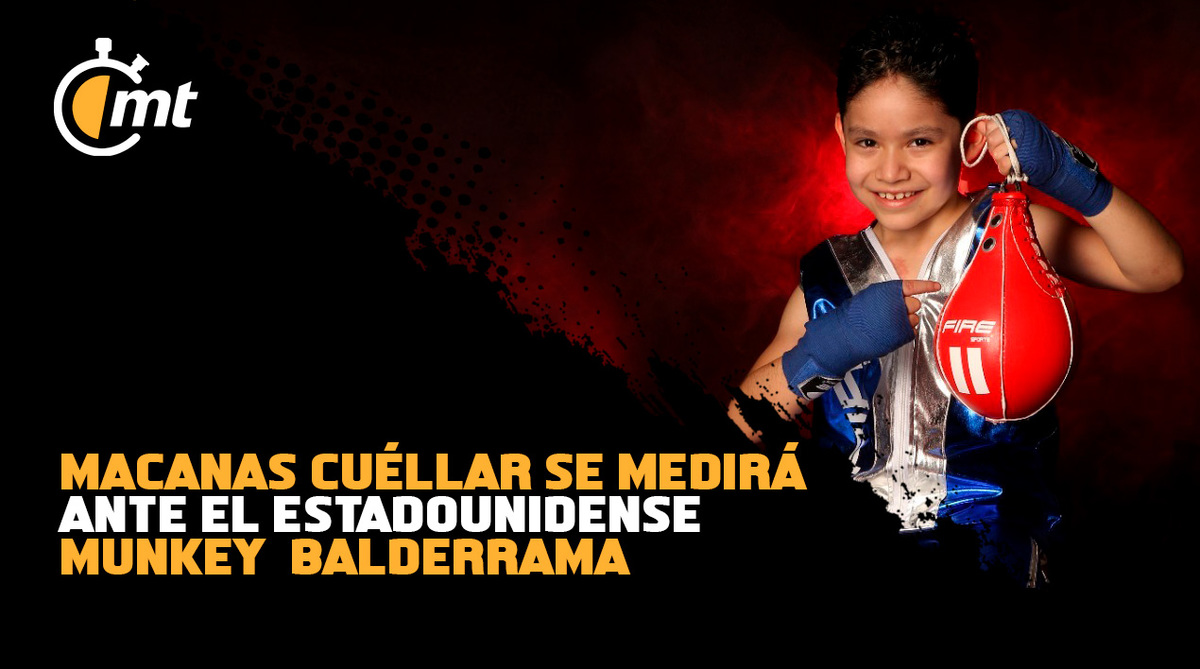 Macanas Cuéllar se medirá ante el estadounidense Munkey Balderrama