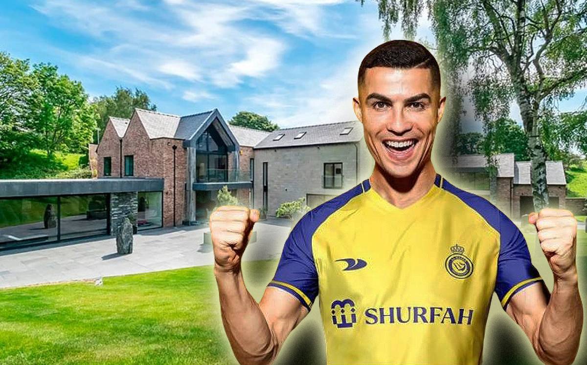 ¿Cuánto vale? CR7 puso en venta lujosa mansión en Inglaterra