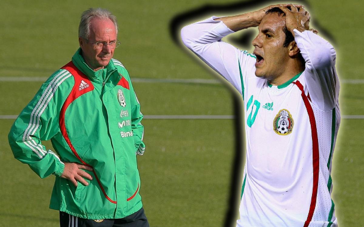 Sven-Göran Eriksson corrió de la Selección a Cuauhtémoc Paco Ramirez