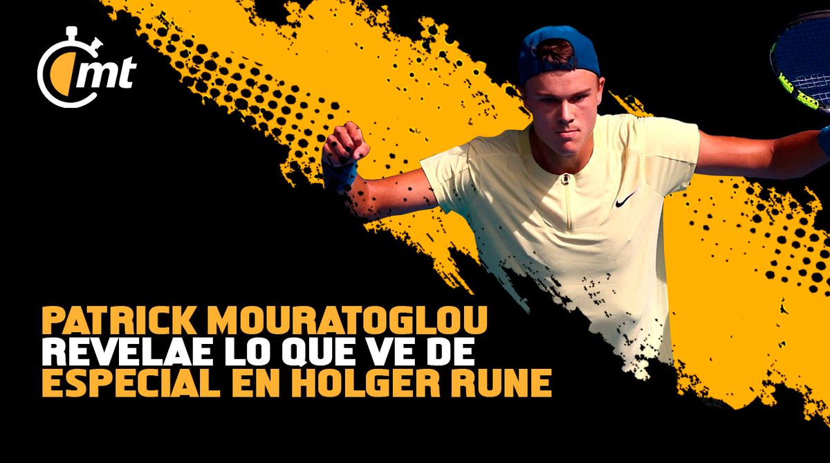 Patrick Mouratoglou revela lo que ve de especial en el no. 10 del mundo Holger Rune