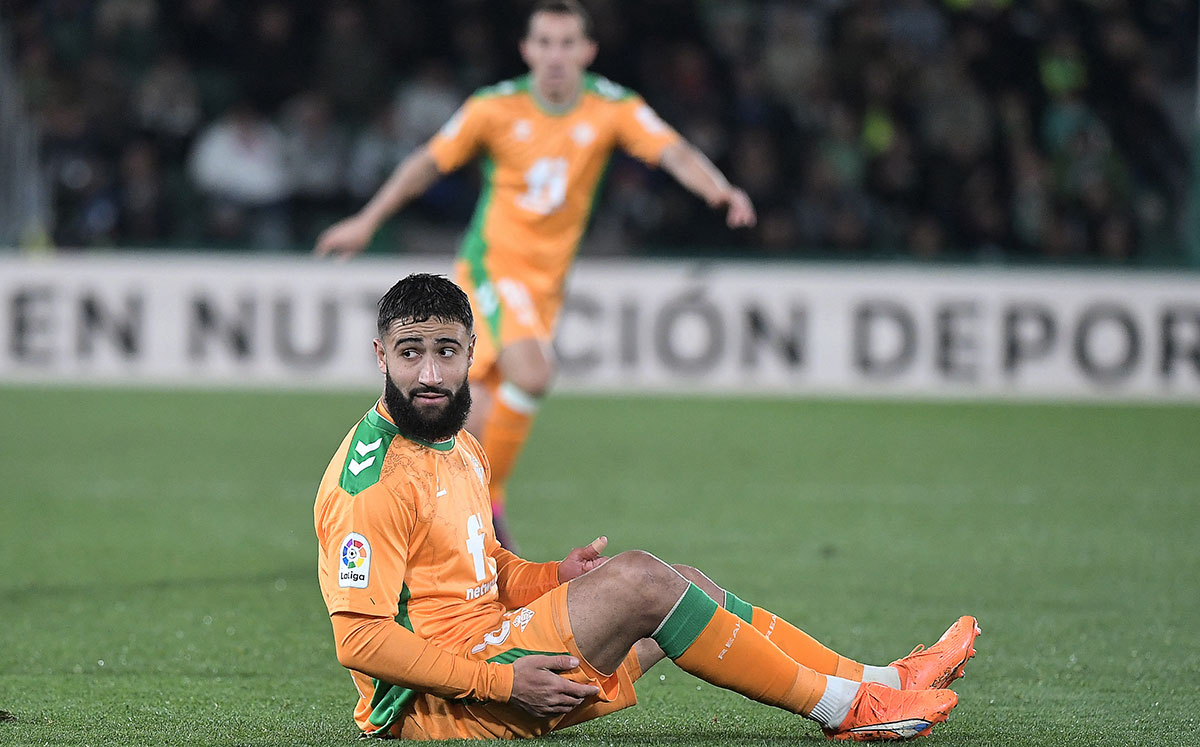 Nabil Fekir será baja el resto de la temporada con el Real Betis