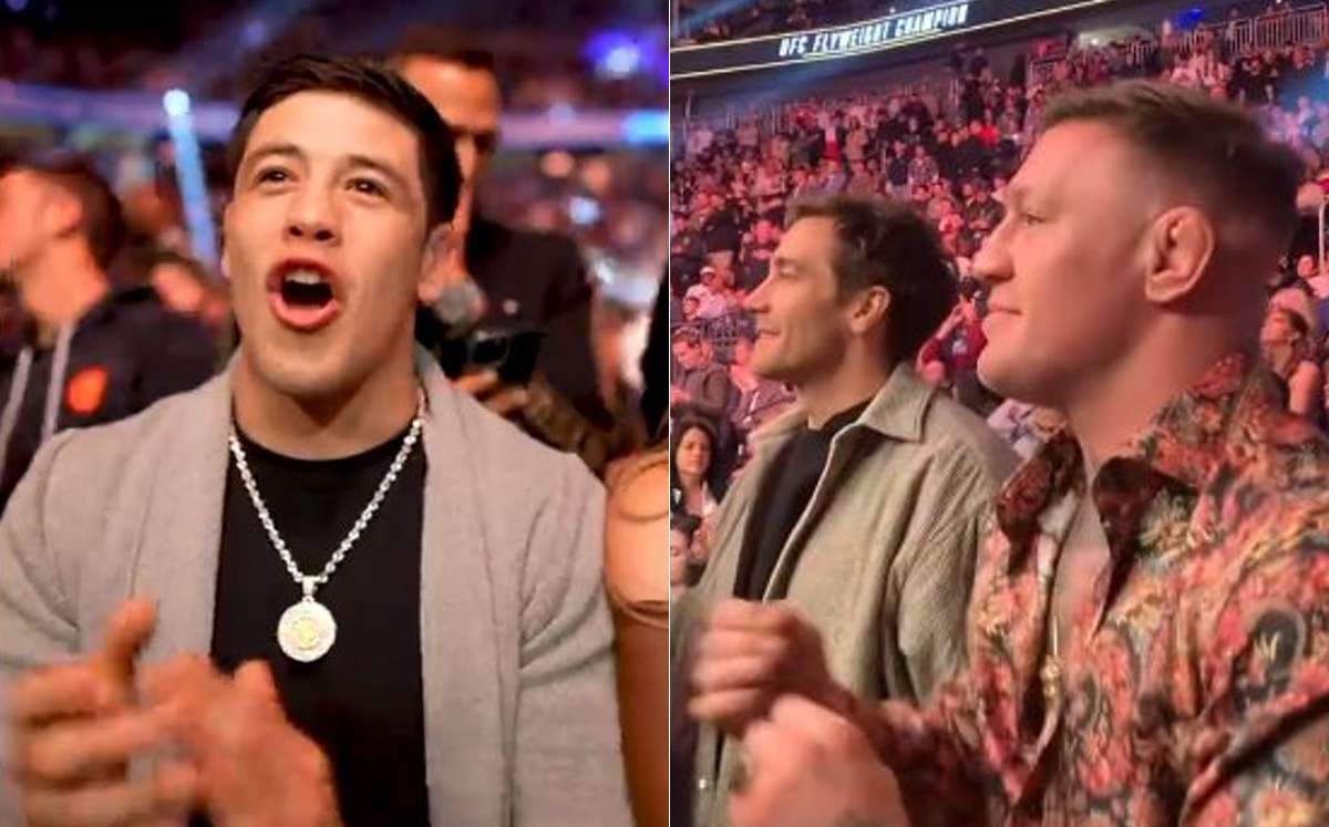 Brandon Moreno y Conor McGregor celebraron triunfo de Alexa Grasso