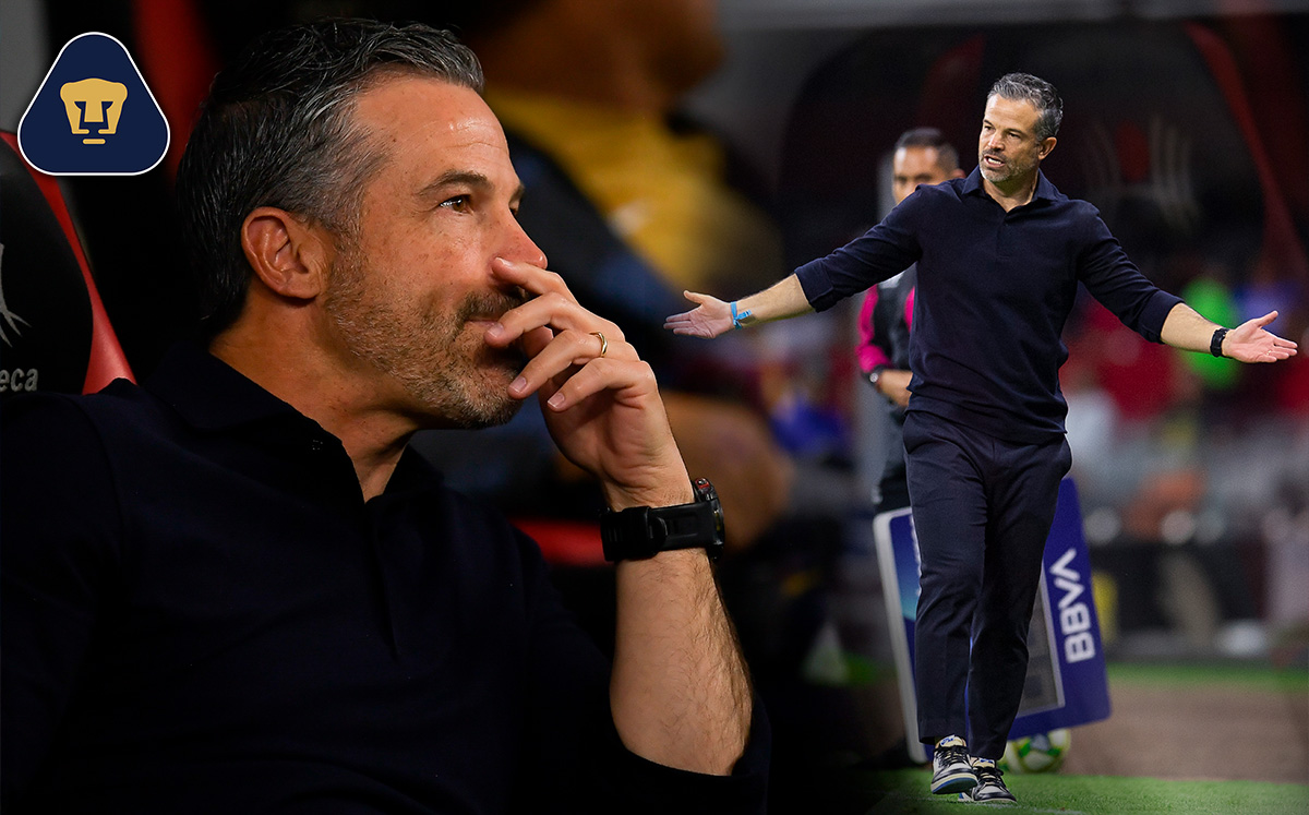 Rafa Puente y la paciencia en Pumas que parece llegar a su fin