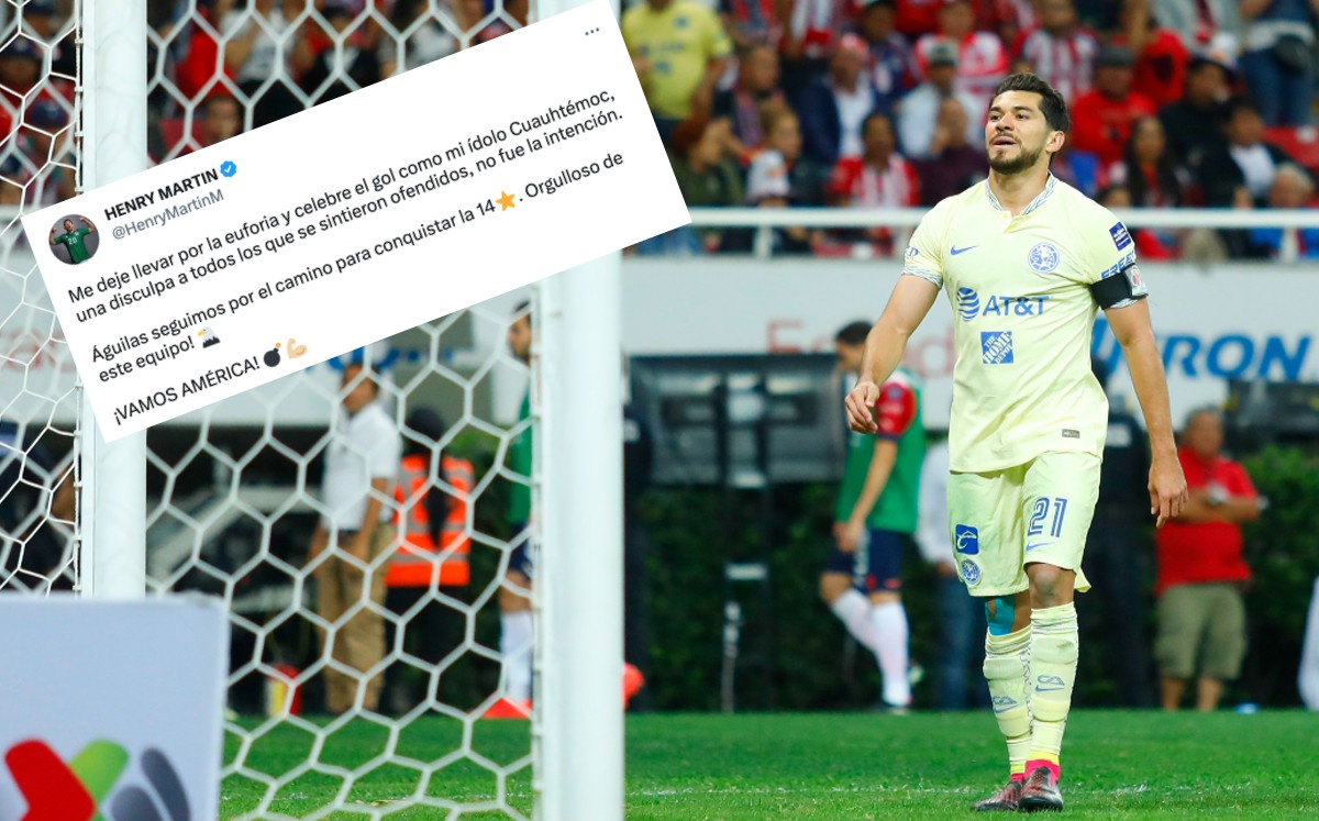 Henry Martín se disculpa por polémico festejo en el Clásico Nacional