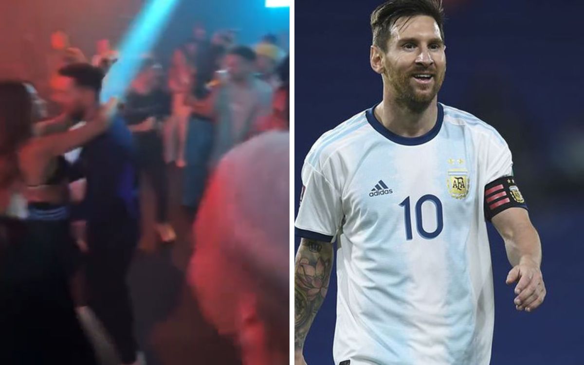 Messi mostró sus dotes con el baile en fiesta de Selección Argentina
