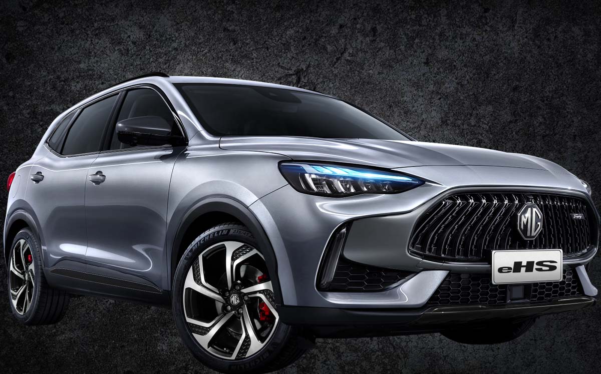 MG México sorprendió presentando nuevos modelos RX5, HS y eHS