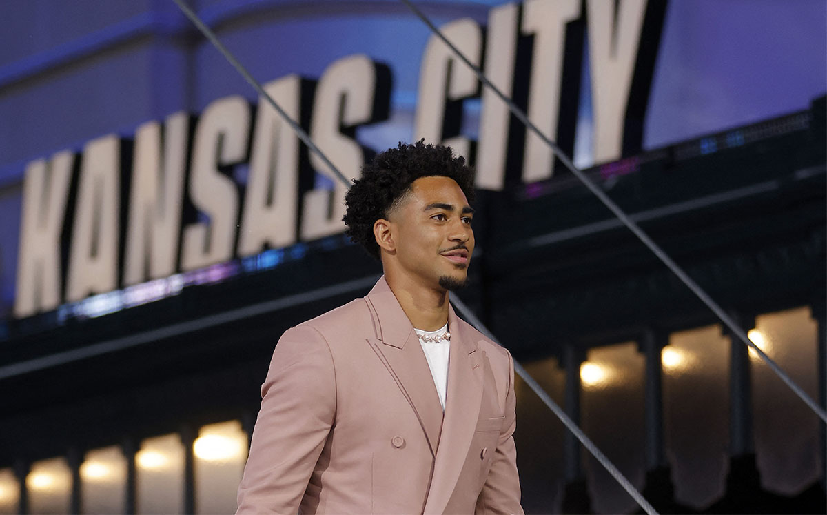 Bryce Young es elegido como la primera selección del Draft 2023