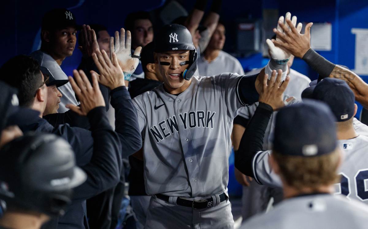 Aaron Judge hizo historia con sus dos jonrones ante los Blue Jays