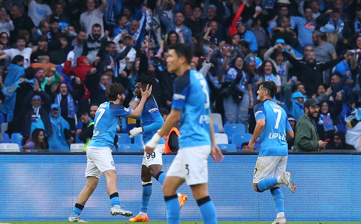 Resumen del partido Napoli vs Inter (3-1). GOLES