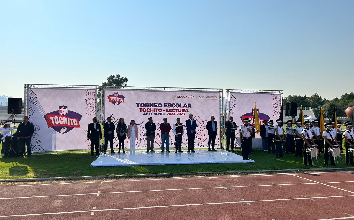 AEFCM y NFL México inauguran el 'Torneo Escolar Tochito NFL'
