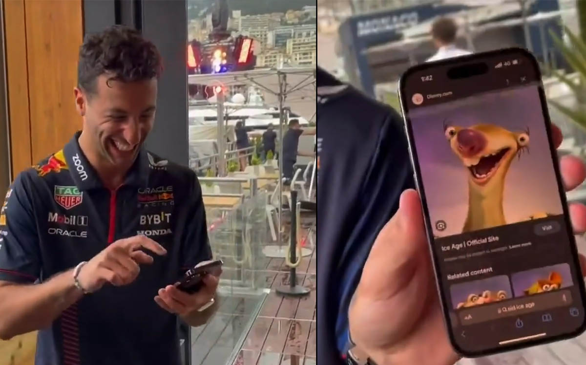 Ricciardo trollea a Verstappen por su ‘parecido’ con Sid
