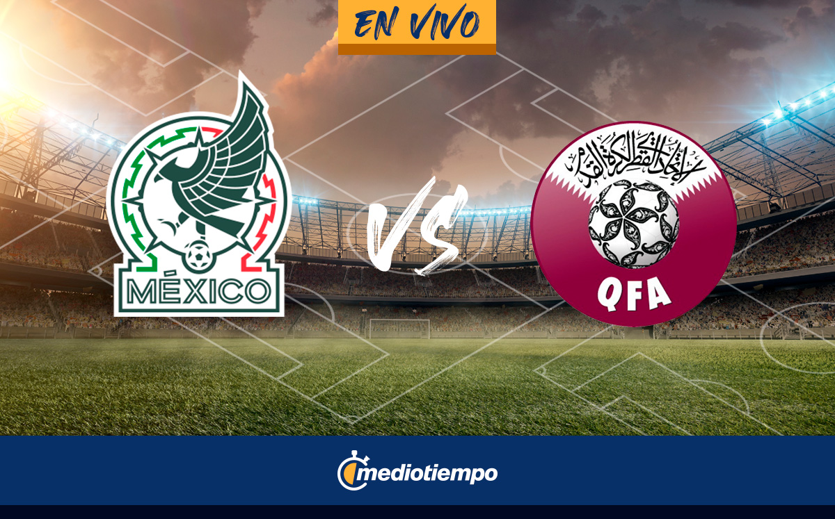 México vs Qatar EN VIVO. Partido online sub 23 hoy Maurice Revello