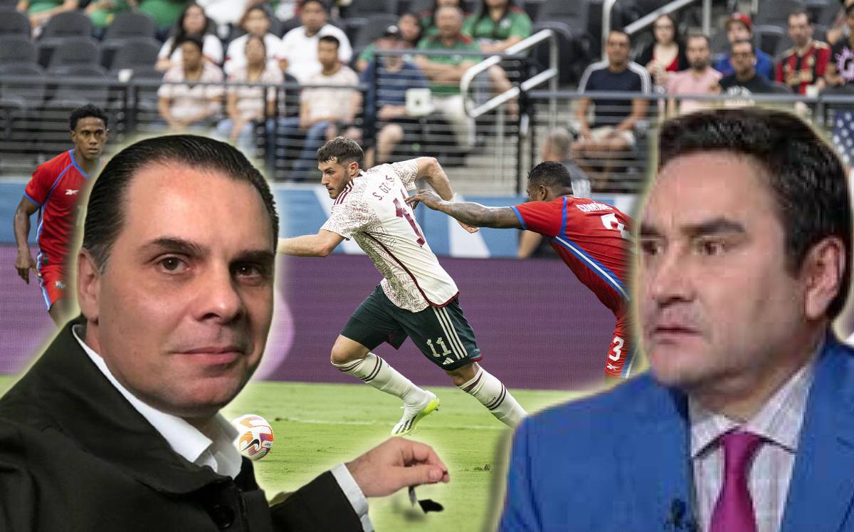 Martinoli mandó una indirecta a Pietrasanta en vivo en el juego México
