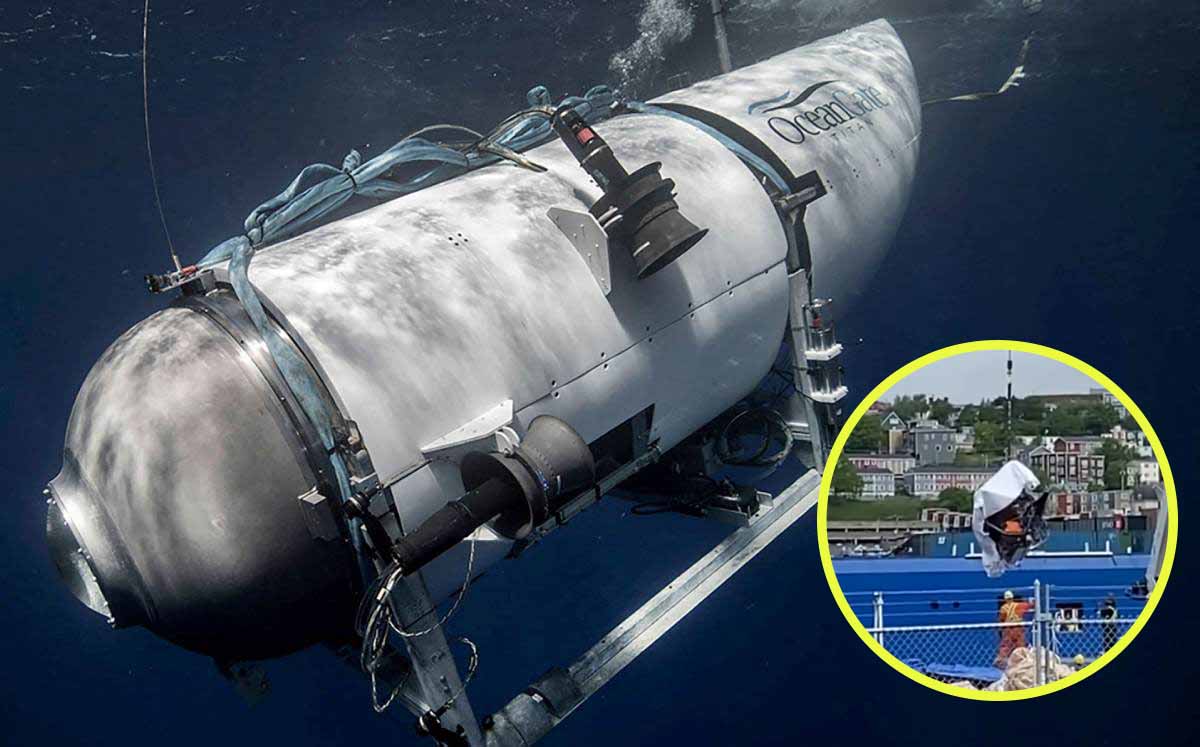 Así QUEDÓ el submarino Titán tras implosionar | FOTOS