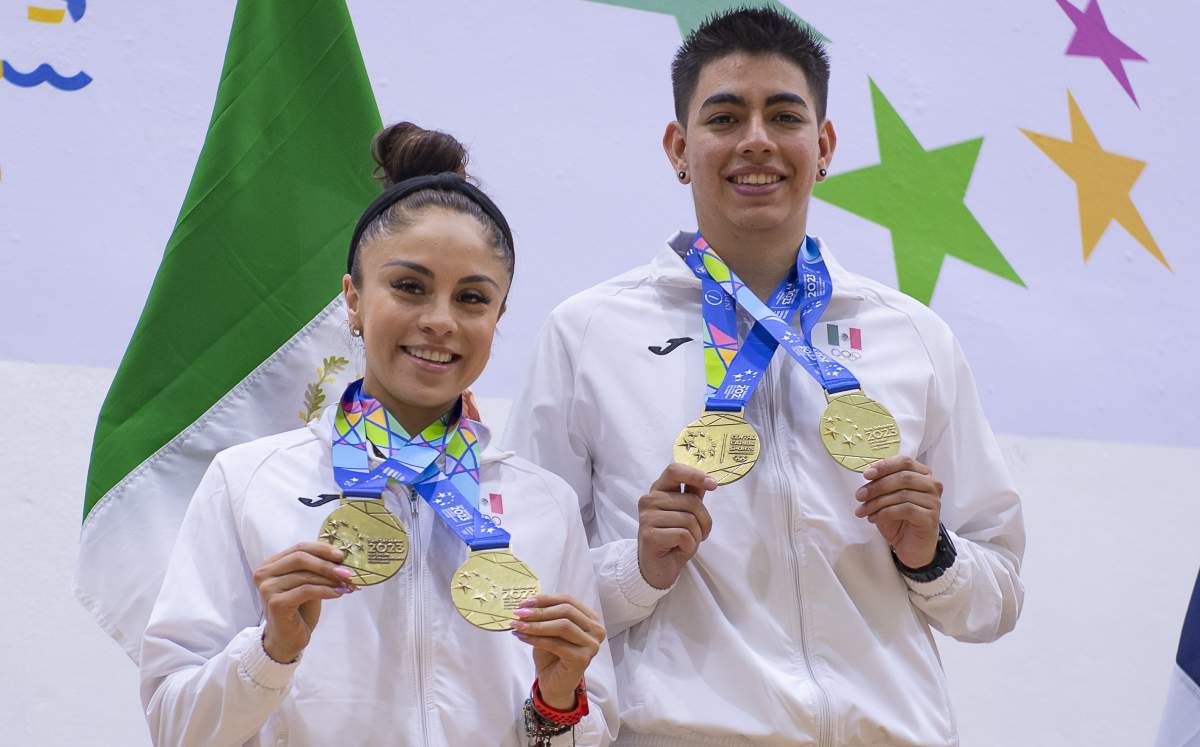 México brilla con actuación perfecta en el raquetbol con CINCO oros