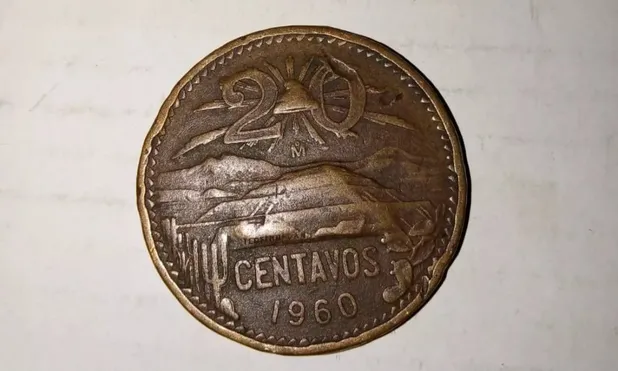 Moneda de 20 centavos se vende en 3 millones de pesos en Mercado Libre