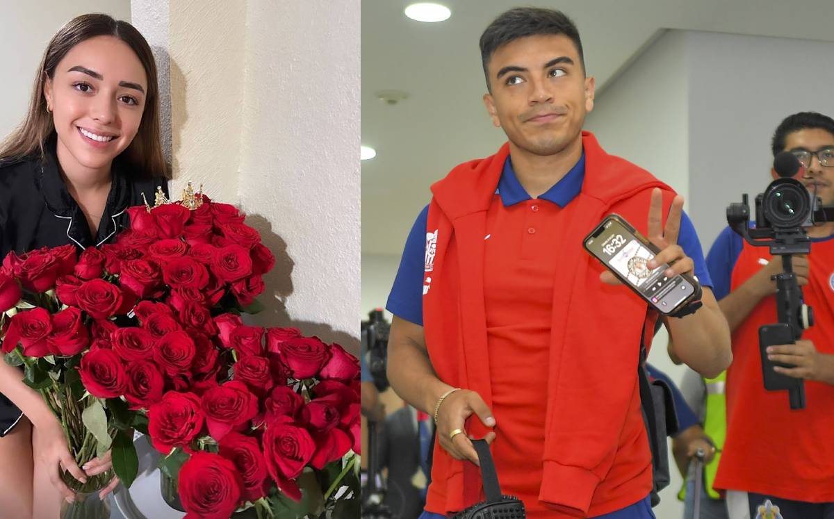 Fernando Beltrán sorprendió a Daniela Reza con rosas y una corona de p