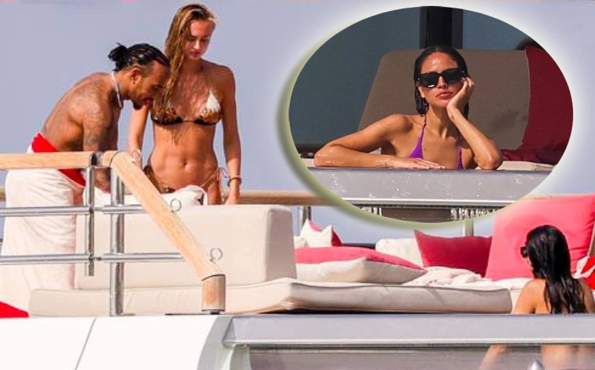 Lewis Hamilton es captado con Eiza González, ¿Qué pasó con Shakira?