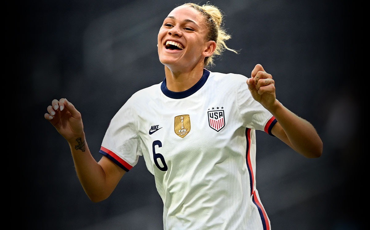 Trinity Rodman, la elegida para velar por el futuro de EE.UU.