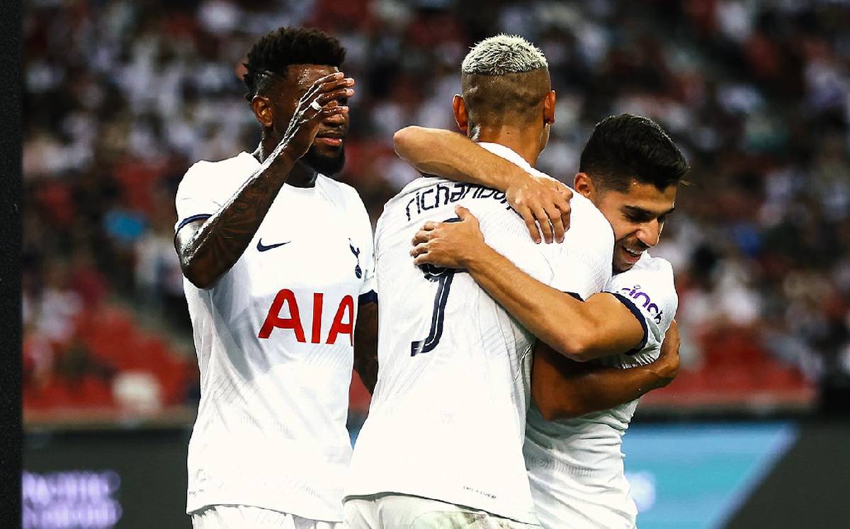 Resumen Del Partido Tottenham Vs Lion City 5 2 Goles