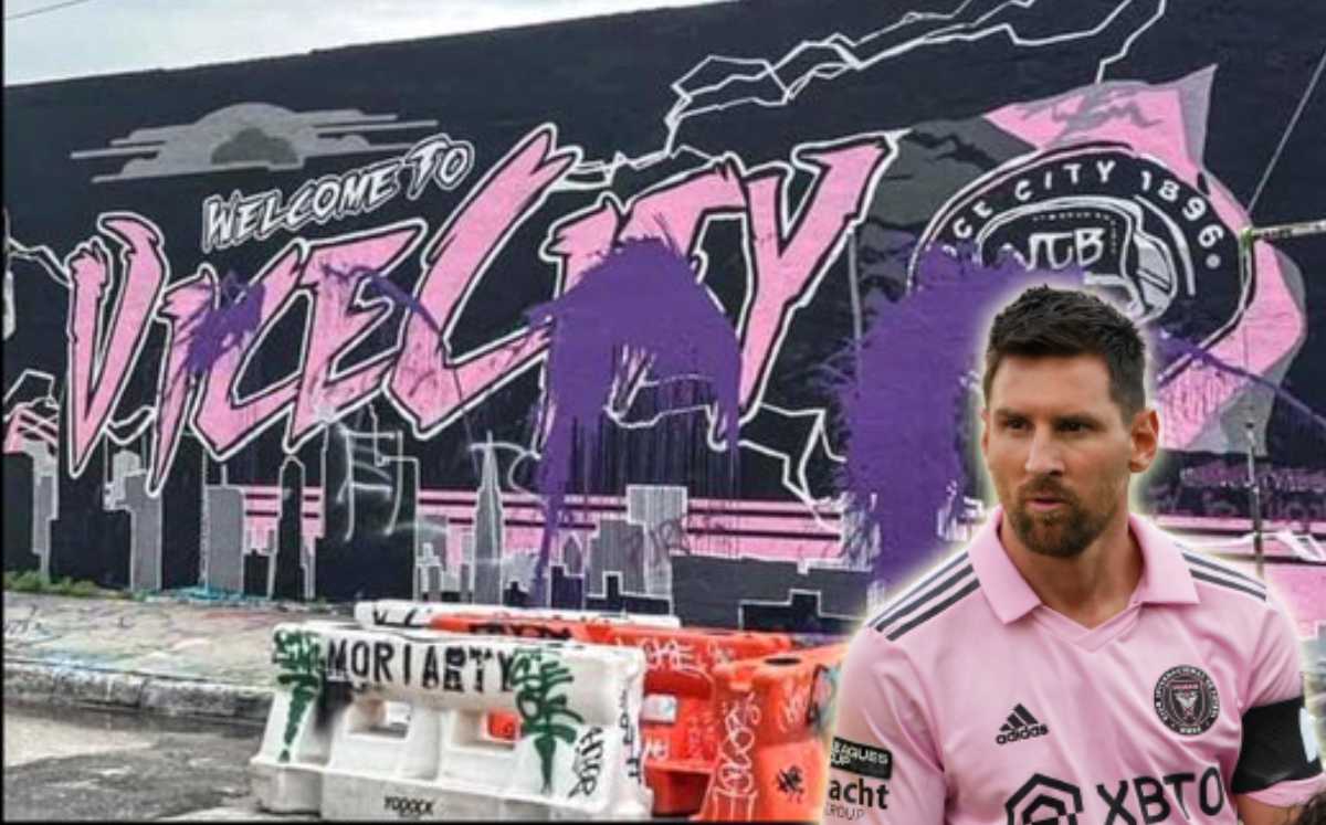 Inter Miami: Aficionado del Orlando City vandalizan mural de Messi