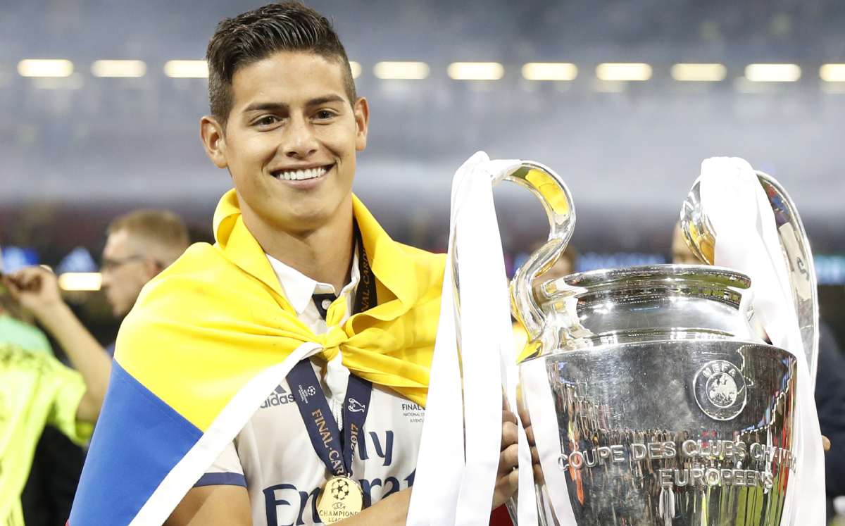 James Rodríguez reivindica su paso por el Real Madrid y Bayern