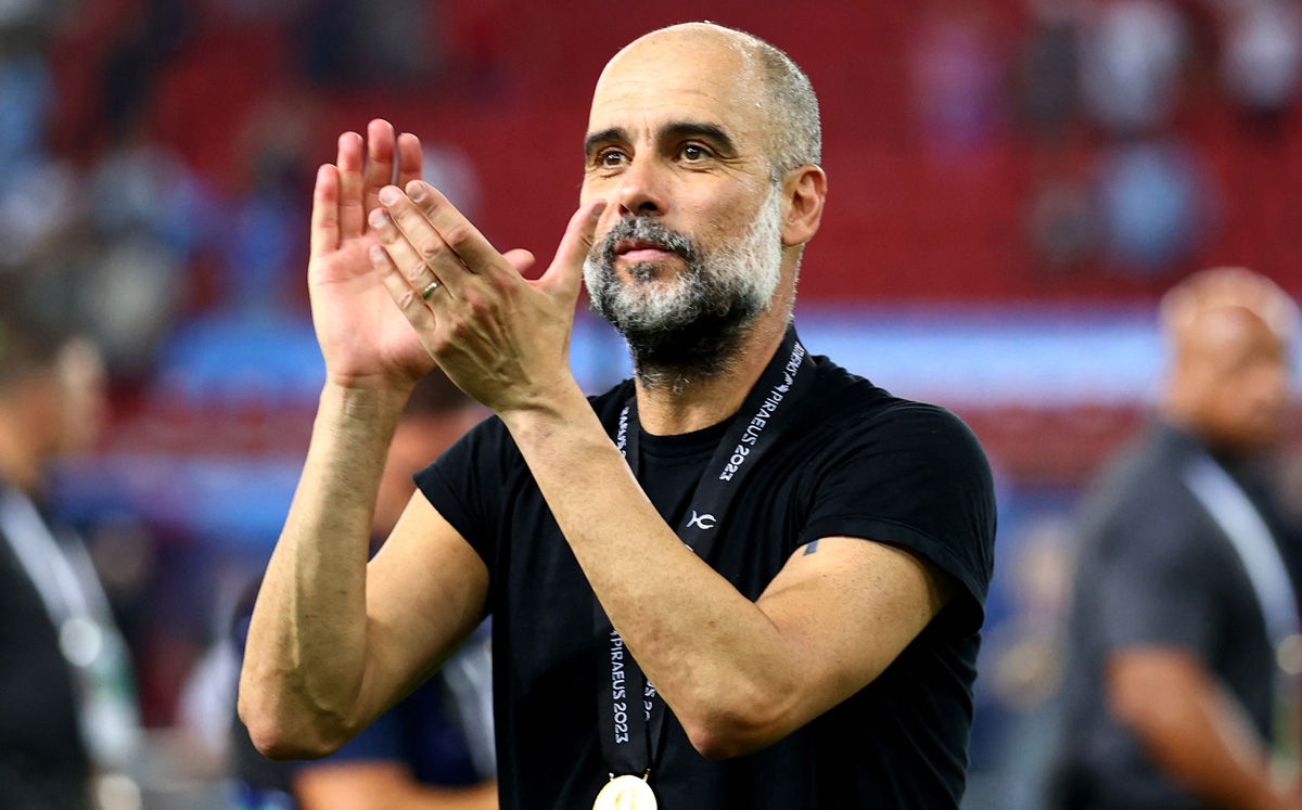 Guardiola respondió a Ceferin por sus palabras sobre Manchester City