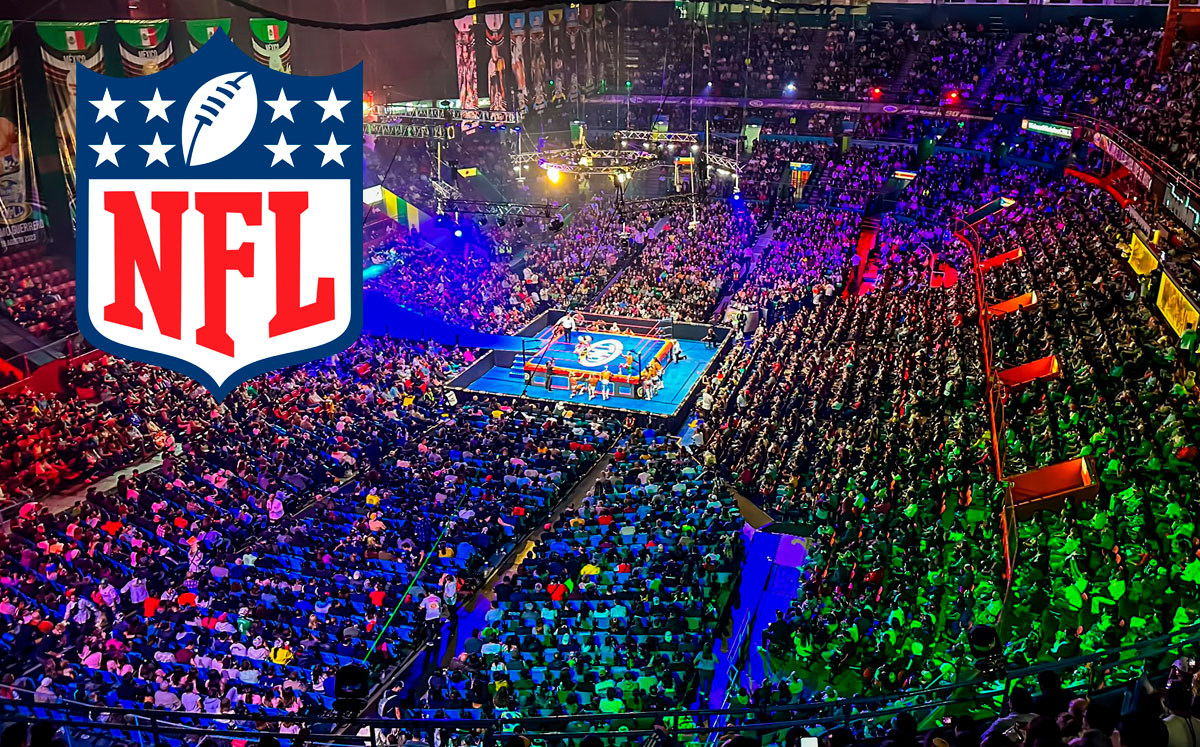 La NFL celebra los 90 años del Consejo Mundial de Lucha Libre