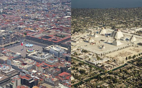 Tenochtitlan de 1518 fue recreado en 3D por un artista holandés