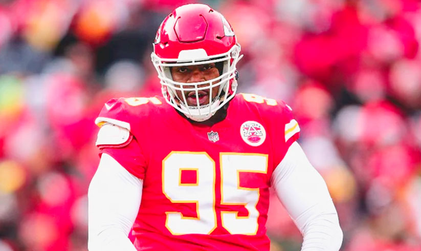 Chris Jones firma extensión por un año con los Kansas City Chiefs