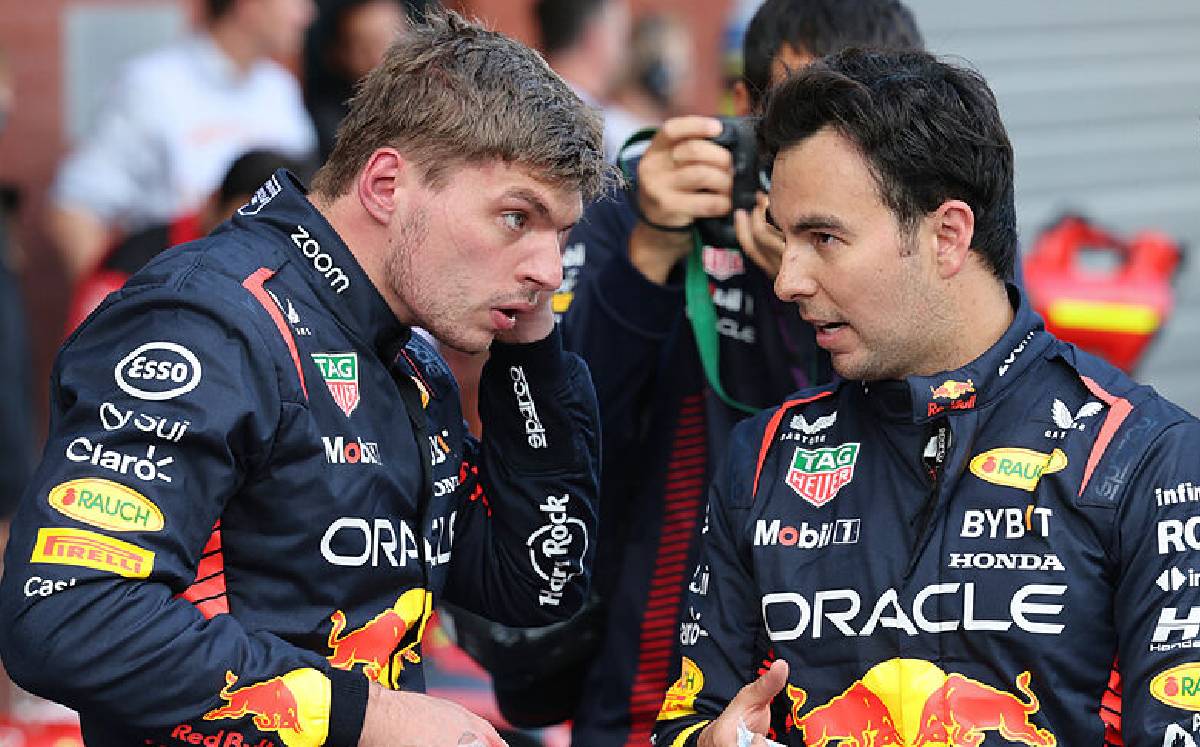 Checo Pérez revela si hay preferencia Red Bull Max Verstappen