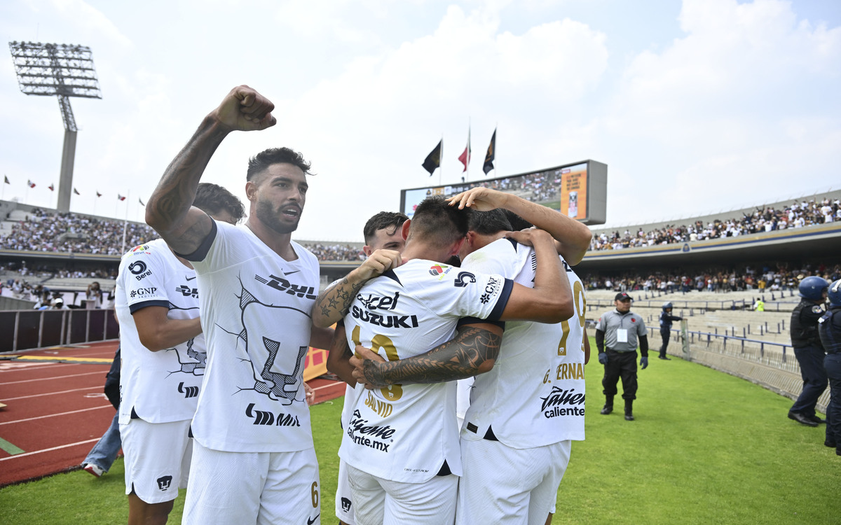 Resumen del partido Pumas vs Atlético San Luis (3-2). GOLES