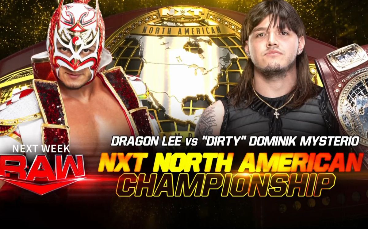 ¿Dónde VER Dragon Lee vs. Dominik Mysterio en Monday Night RAW?