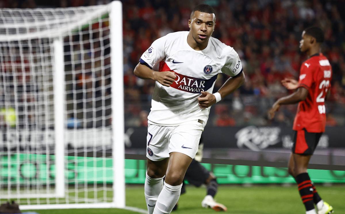 Resumen del partido Rennes vs PSG (1-3). GOLES