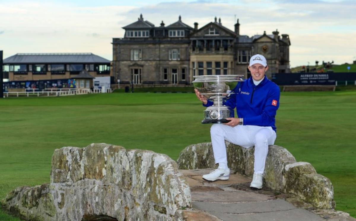 Matt Fitzpatrick redondea con el Alfred Dunhill una semana mágica