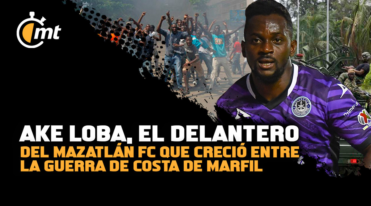 Ake Loba, el delantero del Mazatlán FC que creció entre la Guerra de Costa de Marfil