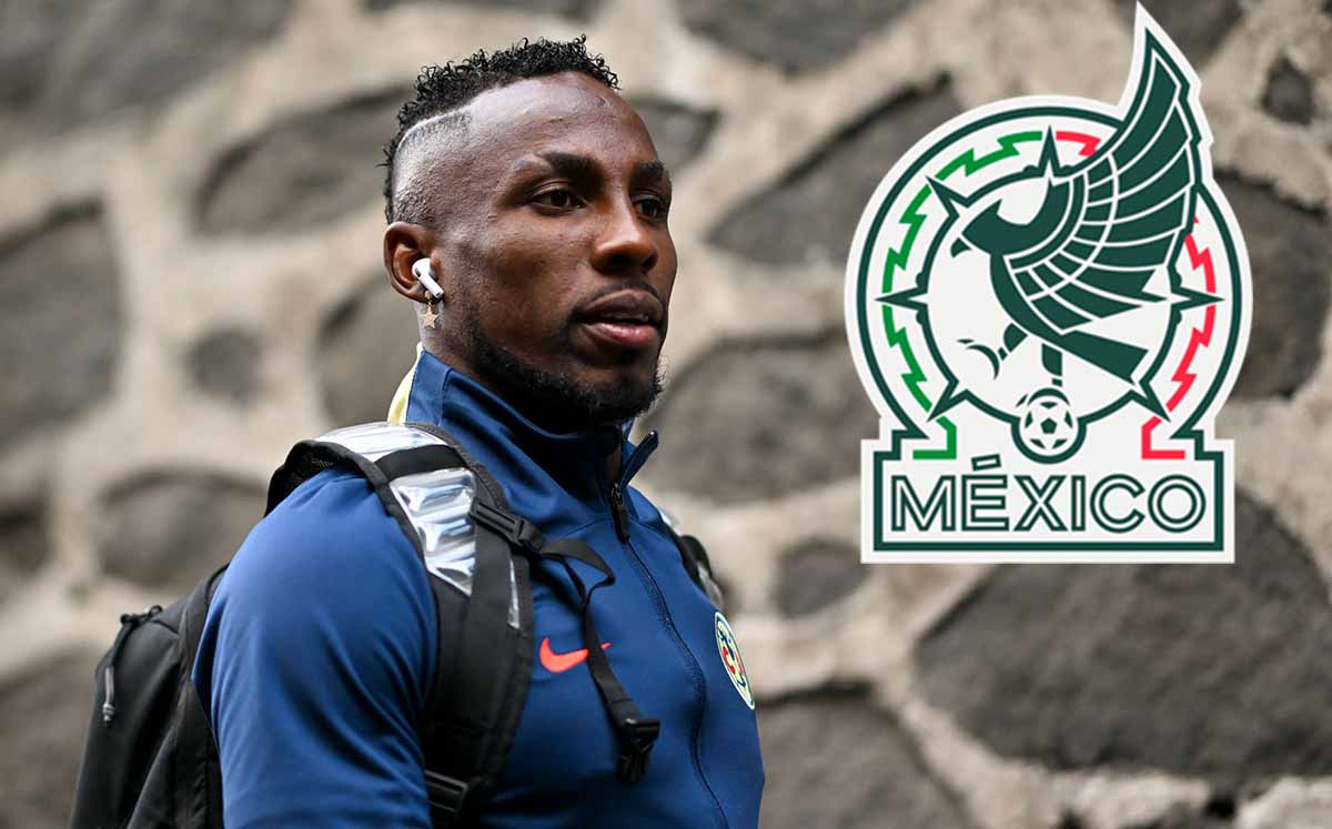 Julian Quiñones se ve jugando con la Selección Mexicana en noviembre