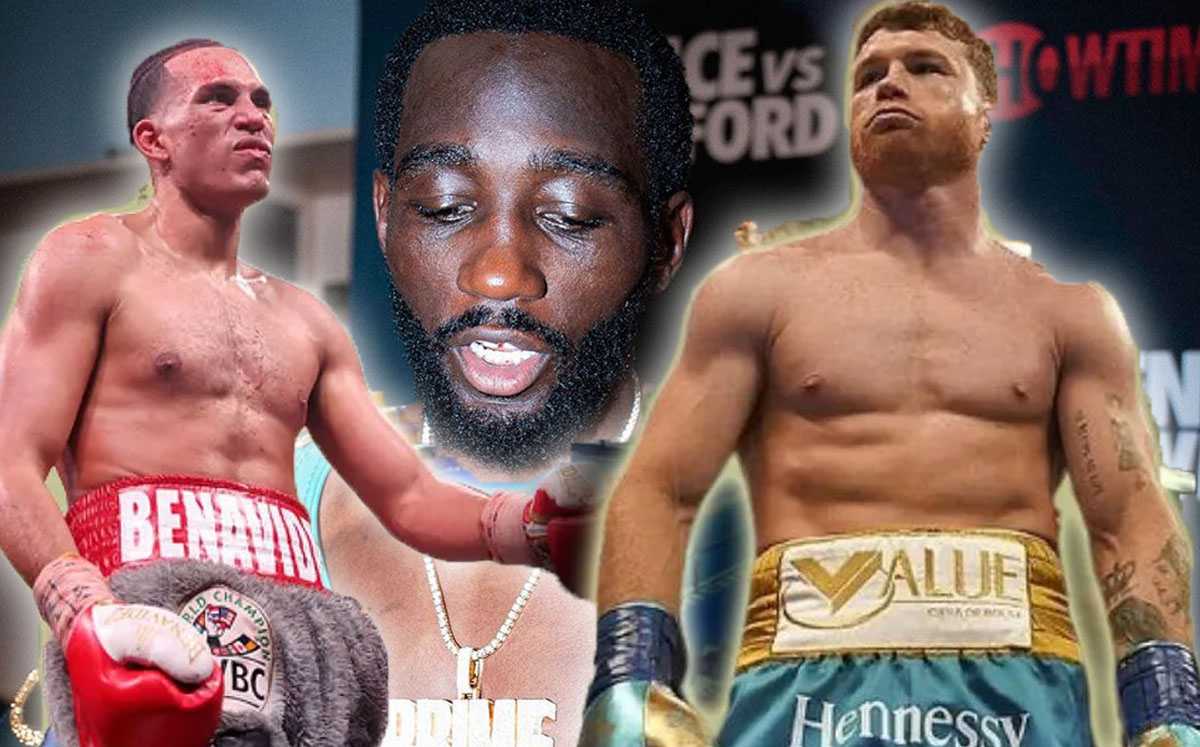 David Benavidez arremete contra Crawford por Canelo Álvarez