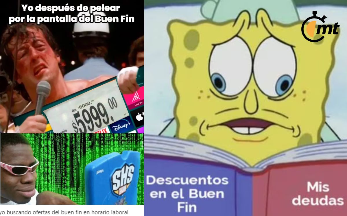 Los mejores MEMES por la llegada del Buen Fin 2023 en México