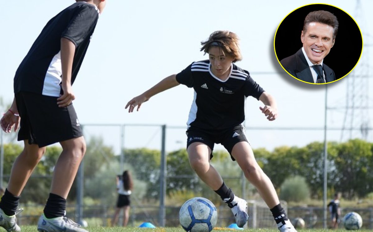 Sobrino de Luis Miguel sueña con jugar en el Bernabéu con Real Madrid