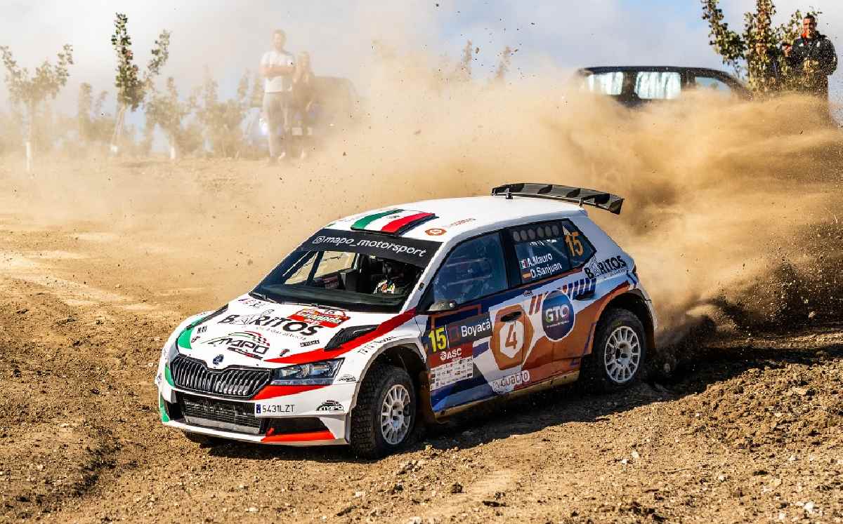 Alejandro Mauro, a cerrar el año en el Rally 2000 Viratges en España