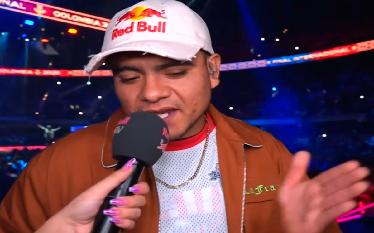 Aczino anuncia su retiro de Red Bull Batalla Internacional