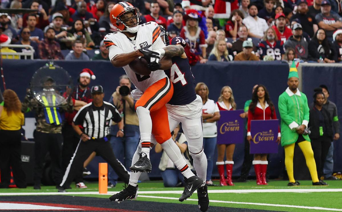 Amari Cooper establece récord de yardas por recepción con Browns